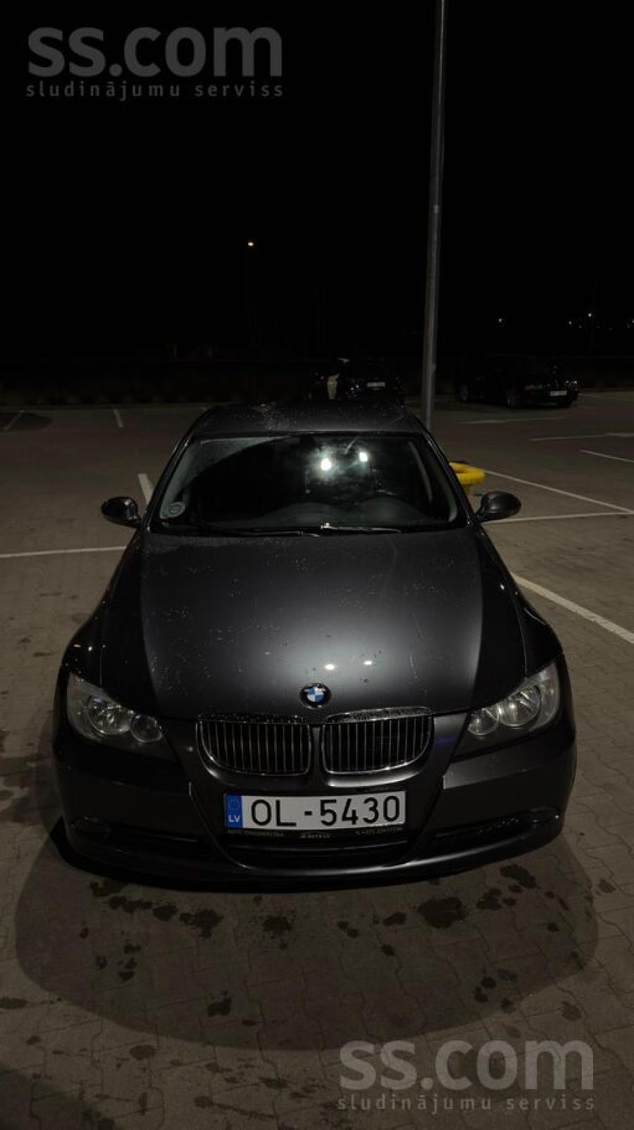 Grey BMW 325 2006 in Riga, with an engine capacity of 2.50 L and mileage of 314 thousand km for 4700 €, photo 1 on AUTOMOTO.COM.LV