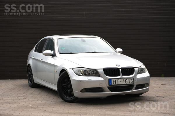 Grey BMW 325 2007 in Riga, with an engine capacity of 3.00 L and mileage of 334 thousand km for 4290 €, photo 2 on AUTOMOTO.COM.LV