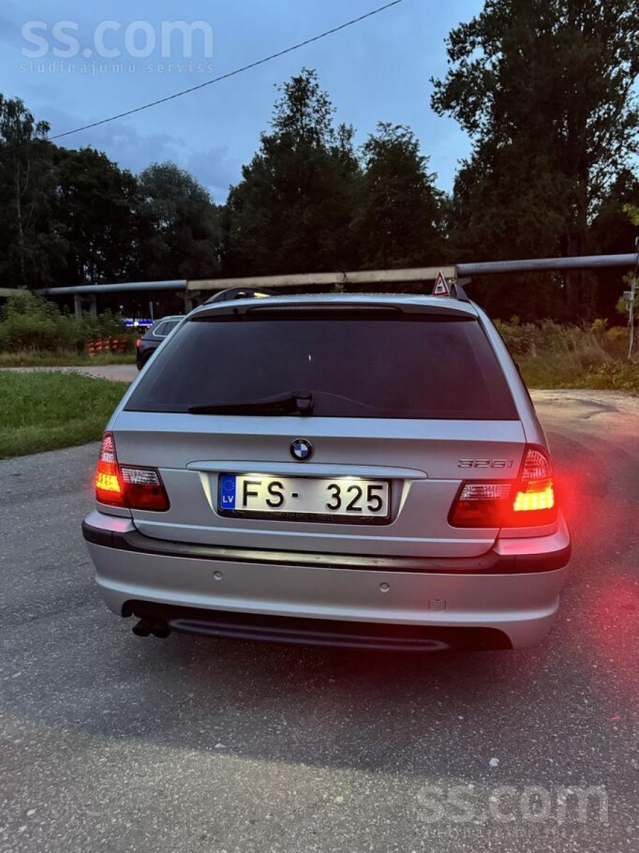 Grey BMW 325 2002 in Riga, with an engine capacity of 2.50 L and mileage of 328 thousand km for 5000 €, photo 7 on AUTOMOTO.COM.LV