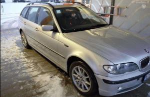 Pelēks BMW 325 2003 Viļņa, ar dzinēja tilpumu 0.00 L un nobraukumu 232 tūkst. km par 2000 €, foto 5 vietnē AUTOMOTO.COM.LV