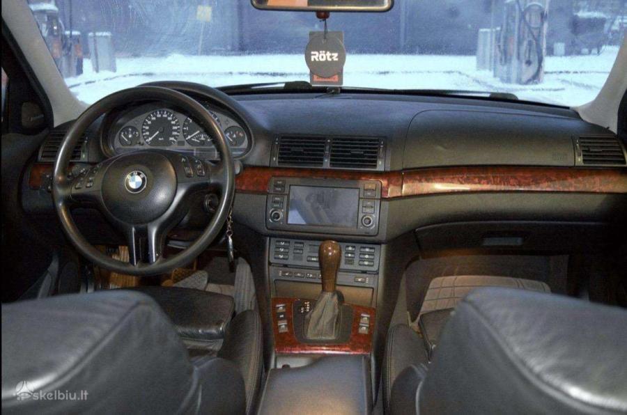 Pelēks BMW 325 2003 Viļņa, ar dzinēja tilpumu 0.00 L un nobraukumu 232 tūkst. km par 2000 €, foto 7 vietnē AUTOMOTO.COM.LV
