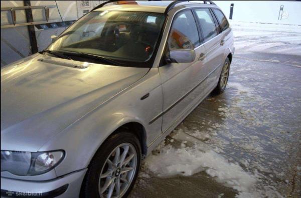 Grey BMW 325 2003 in Vilnius, with an engine capacity of 2.50 L and mileage of 232 thousand km for 2000 €, photo 4 on AUTOMOTO.COM.LV