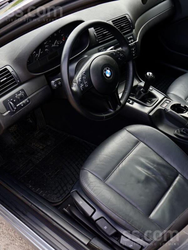 Pelēks BMW 325 2003 Ogre, ar dzinēja tilpumu 2.50 L un nobraukumu 248 tūkst. km par 3800 €, foto 7 vietnē AUTOMOTO.COM.LV