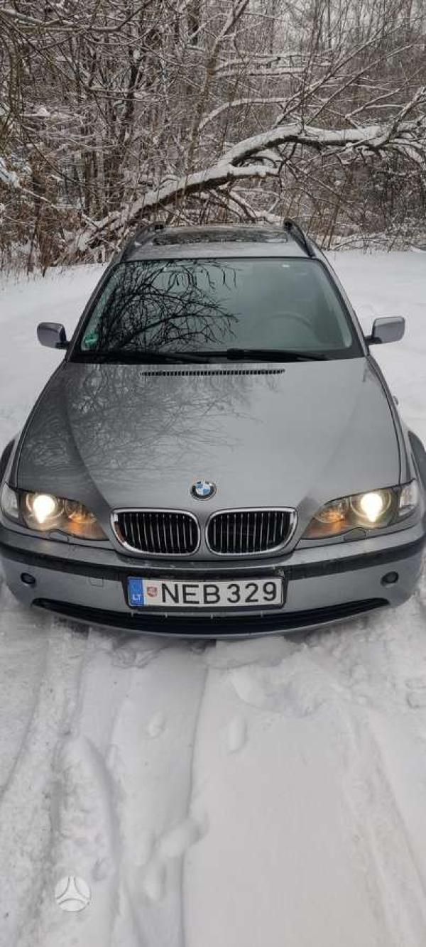 Grey BMW 325 2004 in Vilnius, with an engine capacity of 2.49 L and mileage of 209 thousand km for 3000 €, photo 4 on AUTOMOTO.COM.LV