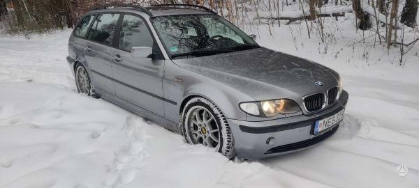 Grey BMW 325 2004 in Vilnius, with an engine capacity of 2.49 L and mileage of 209 thousand km for 3000 €, photo 6 on AUTOMOTO.COM.LV