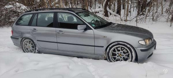 Grey BMW 325 2004 in Vilnius, with an engine capacity of 2.49 L and mileage of 209 thousand km for 3000 €, photo 7 on AUTOMOTO.COM.LV