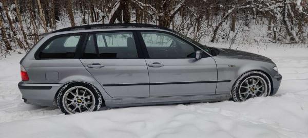 Grey BMW 325 2004 in Vilnius, with an engine capacity of 2.49 L and mileage of 209 thousand km for 3000 €, photo 8 on AUTOMOTO.COM.LV