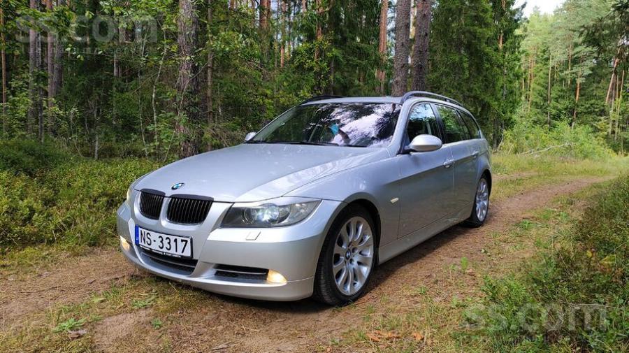 Grey BMW 325 2006 in Ogre, with an engine capacity of 3.00 L and mileage of 366 thousand km for 4050 €, photo 1 on AUTOMOTO.COM.LV