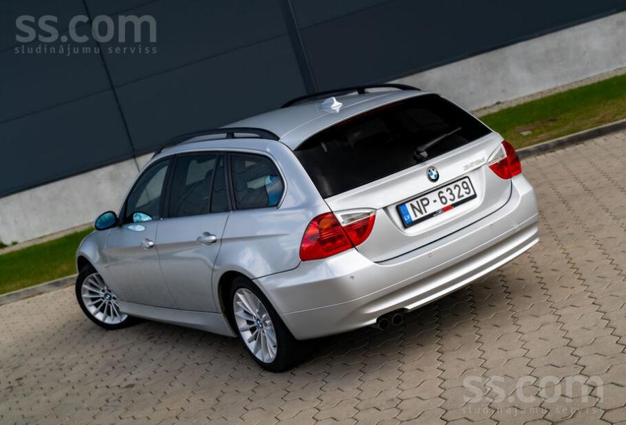 Grey BMW 325 2007 in Riga, with an engine capacity of 3.00 L and mileage of 368 thousand km for 3500 €, photo 5 on AUTOMOTO.COM.LV