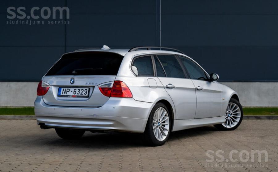 Grey BMW 325 2007 in Riga, with an engine capacity of 3.00 L and mileage of 368 thousand km for 3500 €, photo 7 on AUTOMOTO.COM.LV
