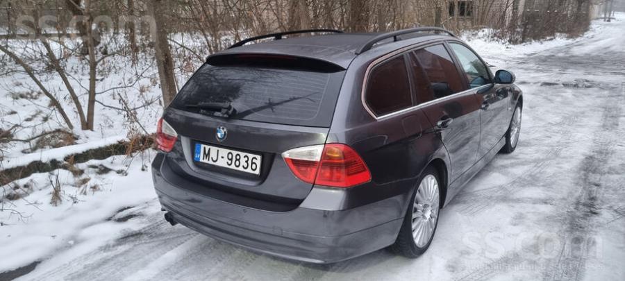 Grey BMW 325 2007 in Daugavpils, with an engine capacity of 3.00 L and mileage of 264 thousand km for 3700 €, photo 2 on AUTOMOTO.COM.LV