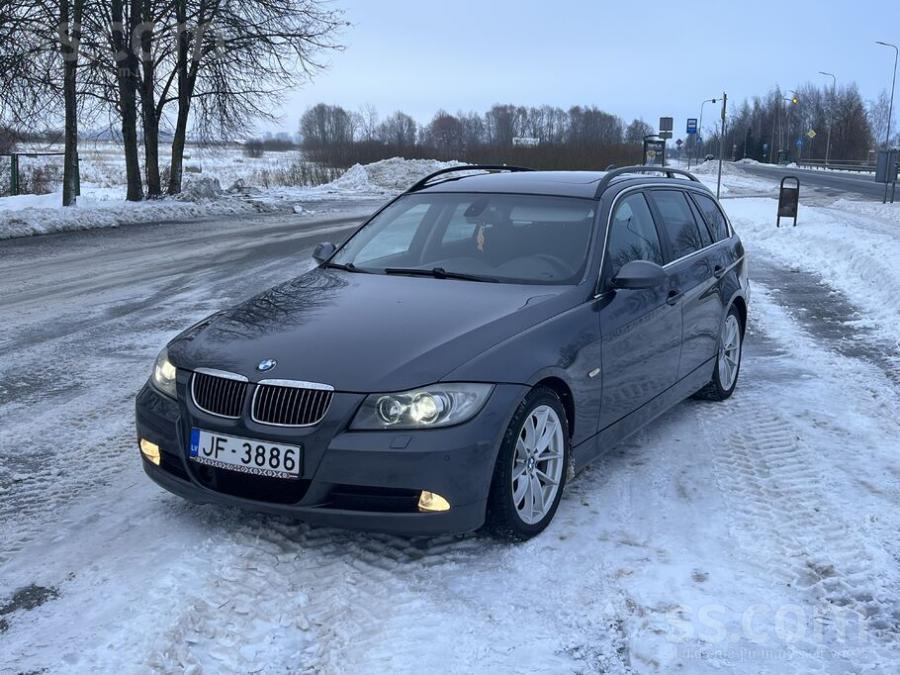 Grey BMW 325 2007 in Riga, with an engine capacity of 3.00 L and mileage of 416 thousand km for 3300 €, photo 1 on AUTOMOTO.COM.LV