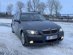 Grey BMW 325 2007 in Riga, with an engine capacity of 3.00 L and mileage of 416 thousand km for 3300 €, photo 2 on AUTOMOTO.COM.LV