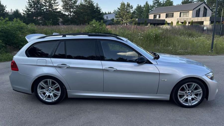 Pelēks BMW 325 2007 Viļņa, ar dzinēja tilpumu 2.99 L un nobraukumu 325 tūkst. km par 6200 €, foto 5 vietnē AUTOMOTO.COM.LV