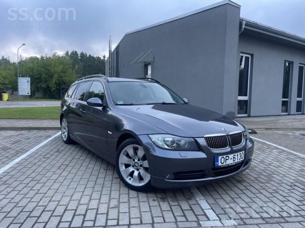 Grey BMW 325 2007 in Jurmala, with an engine capacity of 3.00 L and mileage of 376 thousand km for 4450 €, photo 1 on AUTOMOTO.COM.LV
