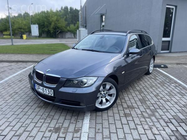 Grey BMW 325 2007 in Jurmala, with an engine capacity of 3.00 L and mileage of 376 thousand km for 4450 €, photo 2 on AUTOMOTO.COM.LV