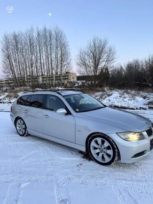 Grey BMW 325 2008 in Anyksciai, with an engine capacity of 2.99 L and mileage of 283 thousand km for 4250 €, photo 3 on AUTOMOTO.COM.LV