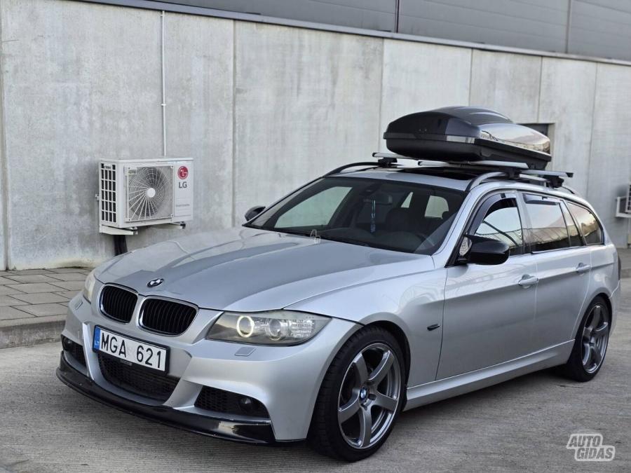 Pelēks BMW 325 2009 Viļņa, ar dzinēja tilpumu 3.00 L un nobraukumu 373 tūkst. km par 4000 €, foto 3 vietnē AUTOMOTO.COM.LV