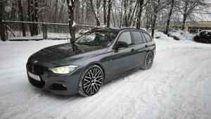 Pelēks BMW 325 2014 Panevēža, ar dzinēja tilpumu 2.00 L un nobraukumu 263 tūkst. km par 10800 €, foto  vietnē AUTOMOTO.COM.LV