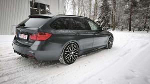 Pelēks BMW 325 2014 Panevēža, ar dzinēja tilpumu 2.00 L un nobraukumu 263 tūkst. km par 10800 €, foto 4 vietnē AUTOMOTO.COM.LV