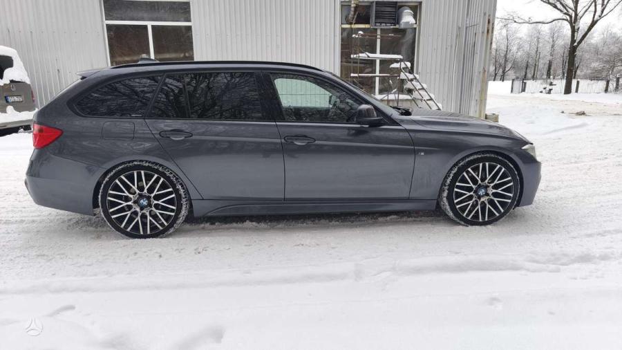 Pelēks BMW 325 2014 Panevēža, ar dzinēja tilpumu 2.00 L un nobraukumu 263 tūkst. km par 10800 €, foto 5 vietnē AUTOMOTO.COM.LV