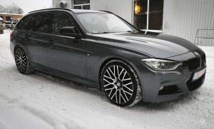 Pelēks BMW 325 2014 Panevēža, ar dzinēja tilpumu 2.00 L un nobraukumu 263 tūkst. km par 10800 €, foto 6 vietnē AUTOMOTO.COM.LV