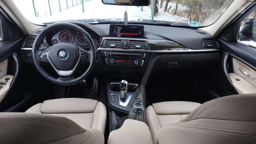 Pelēks BMW 325 2014 Panevēža, ar dzinēja tilpumu 2.00 L un nobraukumu 263 tūkst. km par 10800 €, foto 7 vietnē AUTOMOTO.COM.LV