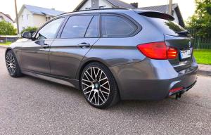 Pelēks BMW 325 2014 Panevēža, ar dzinēja tilpumu 2.00 L un nobraukumu 268 tūkst. km par 8950 €, foto 3 vietnē AUTOMOTO.COM.LV