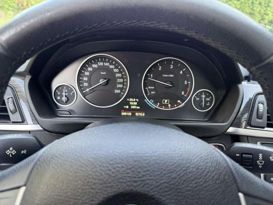 Pelēks BMW 325 2014 Panevēža, ar dzinēja tilpumu 2.00 L un nobraukumu 268 tūkst. km par 8950 €, foto 14 vietnē AUTOMOTO.COM.LV