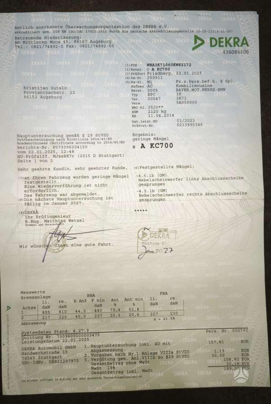 Pelēks BMW 325 2014 Panevēža, ar dzinēja tilpumu 2.00 L un nobraukumu 268 tūkst. km par 8950 €, foto 18 vietnē AUTOMOTO.COM.LV