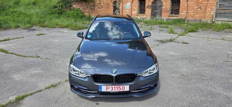 Grey BMW 325 2017 in Kaunas, with an engine capacity of 2.00 L and mileage of 193 thousand km for 13900 €, photo 4 on AUTOMOTO.COM.LV