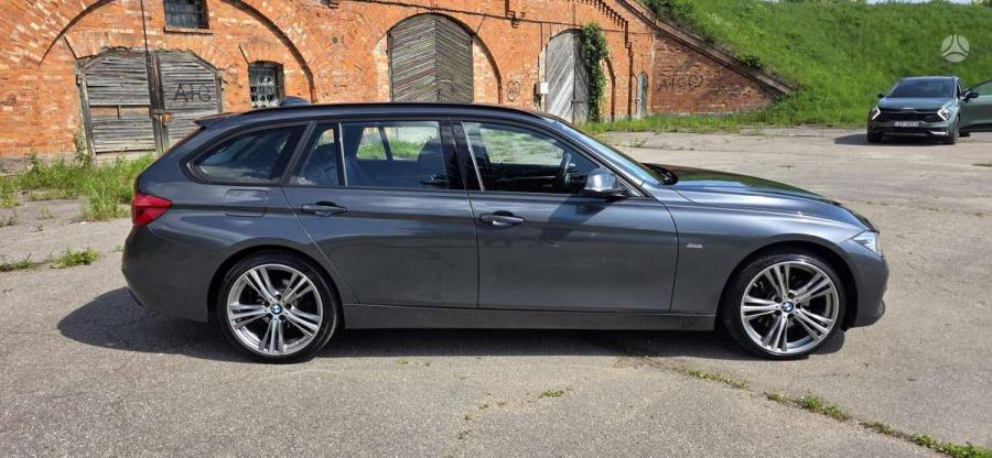 Grey BMW 325 2017 in Kaunas, with an engine capacity of 2.00 L and mileage of 193 thousand km for 13900 €, photo 6 on AUTOMOTO.COM.LV