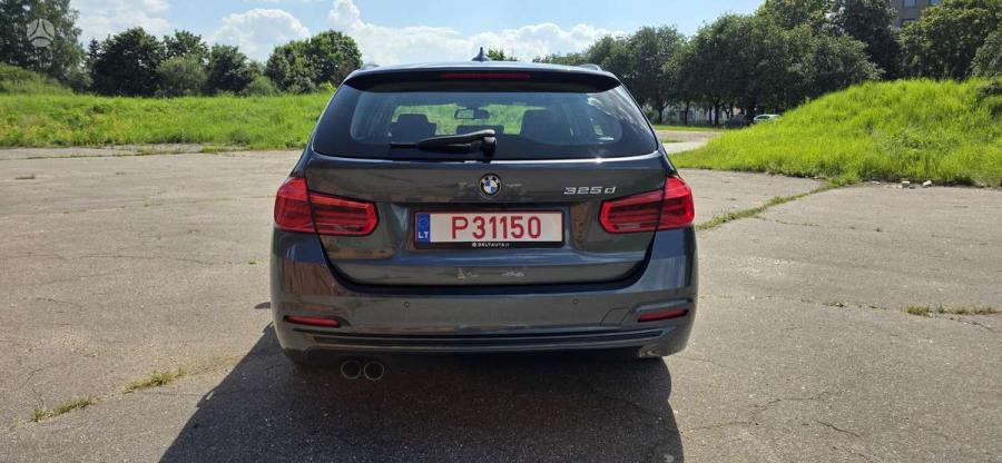 Grey BMW 325 2017 in Kaunas, with an engine capacity of 2.00 L and mileage of 193 thousand km for 13900 €, photo 8 on AUTOMOTO.COM.LV