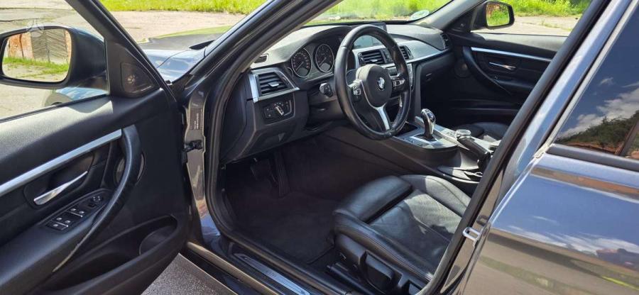 Grey BMW 325 2017 in Kaunas, with an engine capacity of 2.00 L and mileage of 193 thousand km for 13900 €, photo 11 on AUTOMOTO.COM.LV