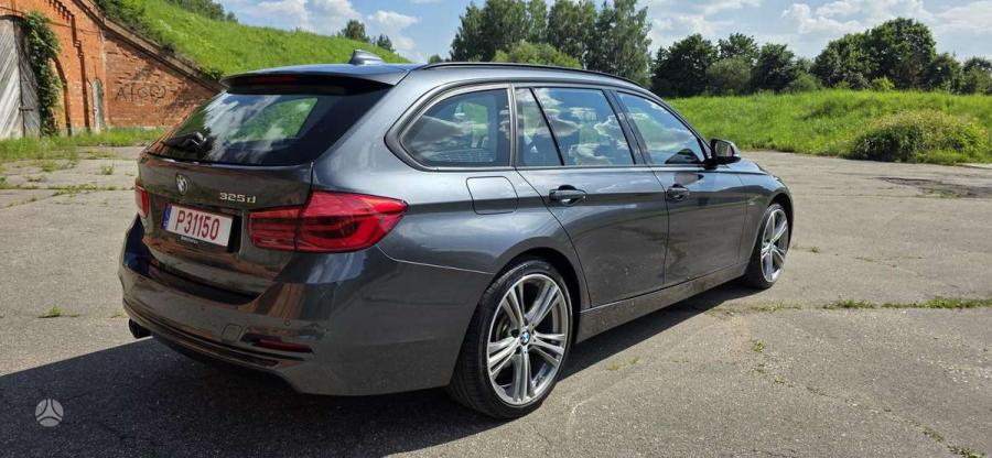 Grey BMW 325 2017 in Kaunas, with an engine capacity of 2.00 L and mileage of 193 thousand km for 13900 €, photo 36 on AUTOMOTO.COM.LV
