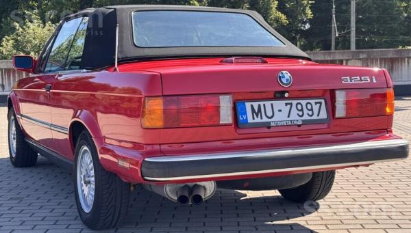 Sarkans BMW 325 1988 Rīga, ar dzinēja tilpumu 2.50 L un nobraukumu 97 tūkst. km par 21500 €, foto 3 vietnē AUTOMOTO.COM.LV