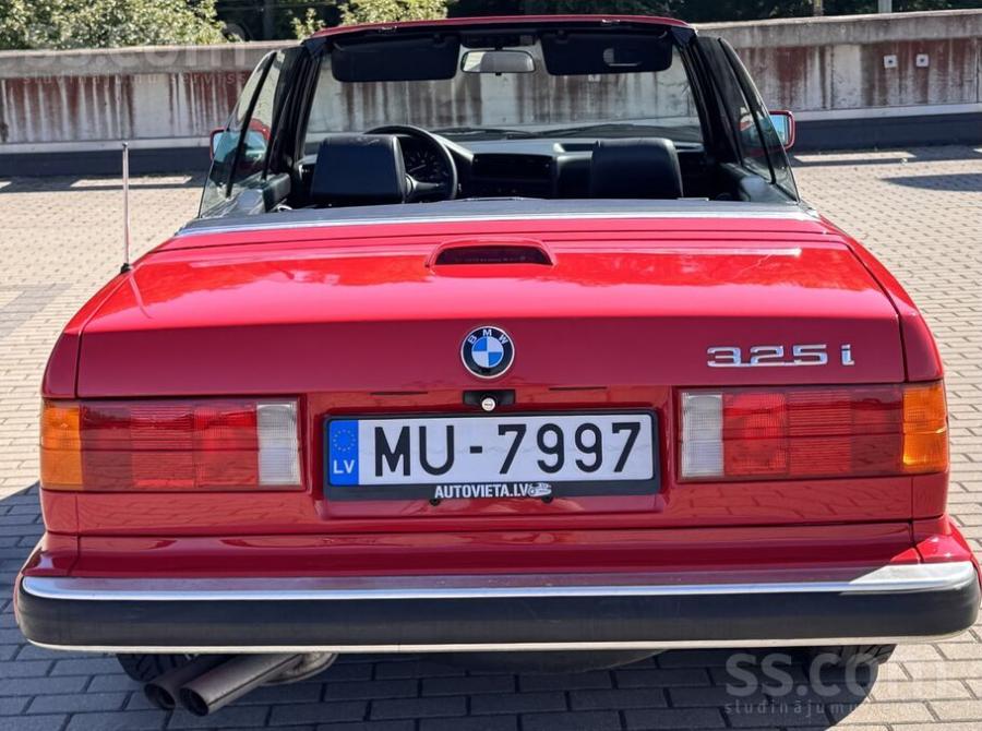 Sarkans BMW 325 1988 Rīga, ar dzinēja tilpumu 2.50 L un nobraukumu 97 tūkst. km par 21500 €, foto 10 vietnē AUTOMOTO.COM.LV