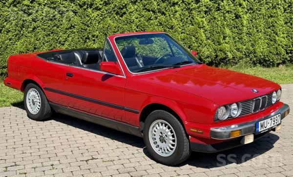 Red BMW 325 1988 in Riga, with an engine capacity of 2.50 L and mileage of 98 thousand km for 17490 €, photo 5 on AUTOMOTO.COM.LV