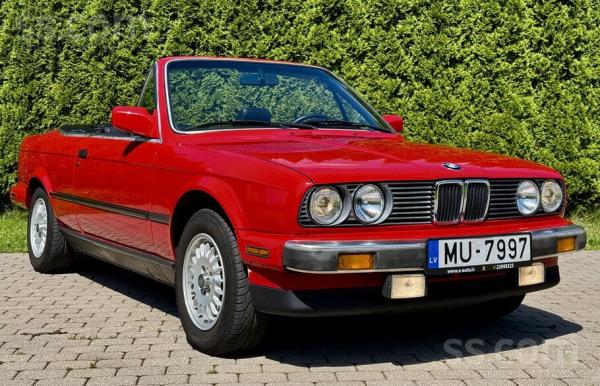 Sarkans BMW 325 1988 Rīga, ar dzinēja tilpumu 2.50 L un nobraukumu 98 tūkst. km par 17490 €, foto 3 vietnē AUTOMOTO.COM.LV