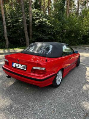 Sarkans BMW 325 1994 Viļņa, ar dzinēja tilpumu 2.49 L un nobraukumu 235 tūkst. km par 9500 €, foto 8 vietnē AUTOMOTO.COM.LV