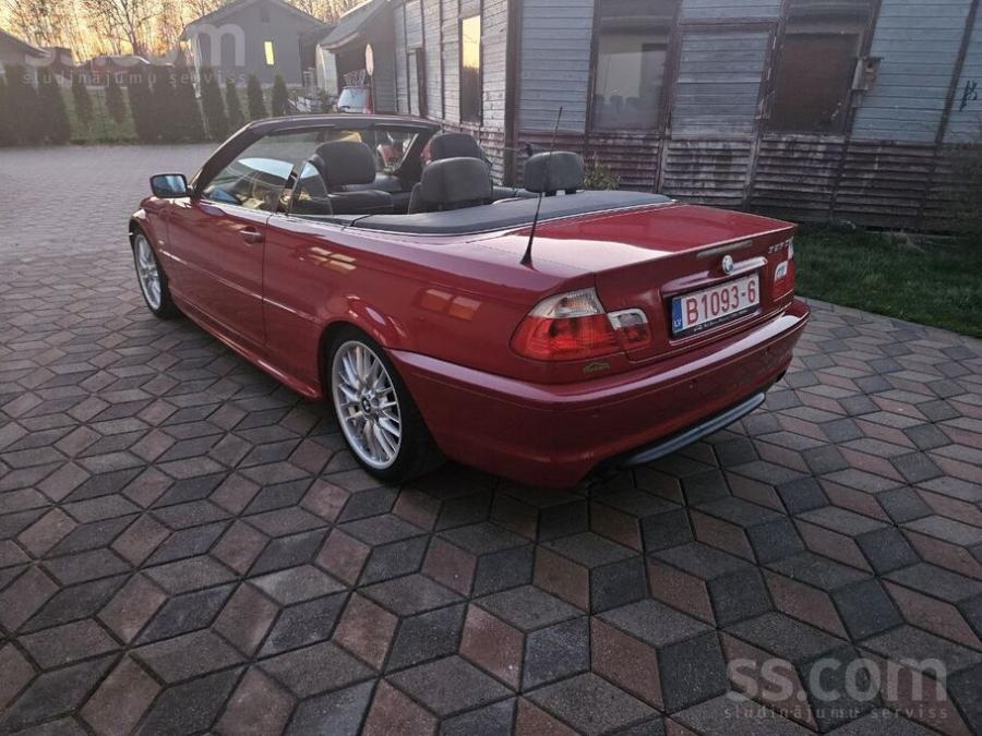 Sarkans BMW 325 2003 Talsi, ar dzinēja tilpumu 2.50 L un nobraukumu 212 tūkst. km par 8800 €, foto 4 vietnē AUTOMOTO.COM.LV