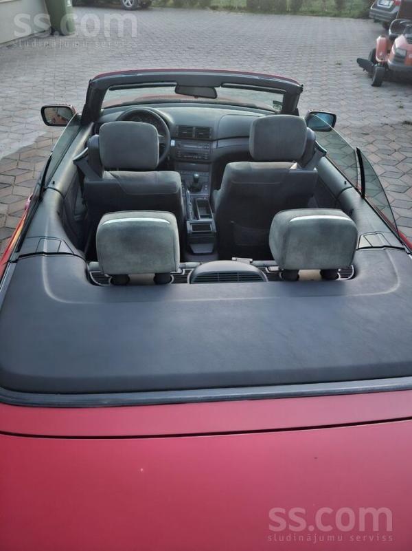 Red BMW 325 2003 in Talsi, with an engine capacity of 2.50 L and mileage of 212 thousand km for 8800 €, photo 8 on AUTOMOTO.COM.LV