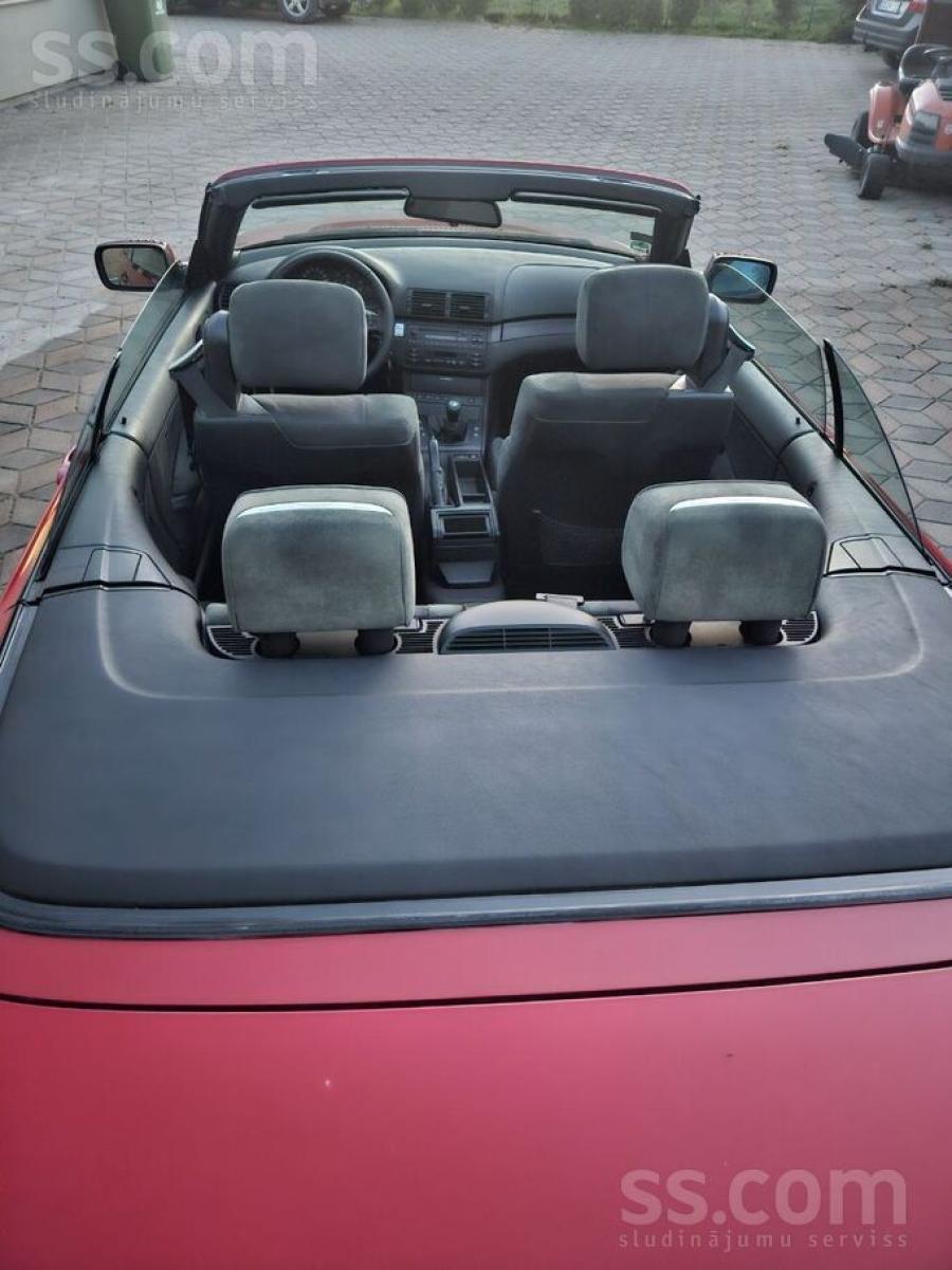 Sarkans BMW 325 2003 Talsi, ar dzinēja tilpumu 2.50 L un nobraukumu 212 tūkst. km par 8800 €, foto 9 vietnē AUTOMOTO.COM.LV