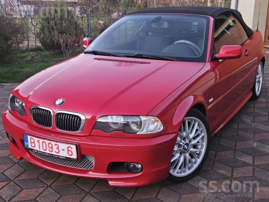 Sarkans BMW 325 2003 Talsi, ar dzinēja tilpumu 2.50 L un nobraukumu 212 tūkst. km par 8800 €, foto 14 vietnē AUTOMOTO.COM.LV