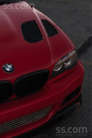 Red BMW 325 2003 in Riga, with an engine capacity of 3.00 L and mileage of 20 thousand km for 7500 €, photo 5 on AUTOMOTO.COM.LV