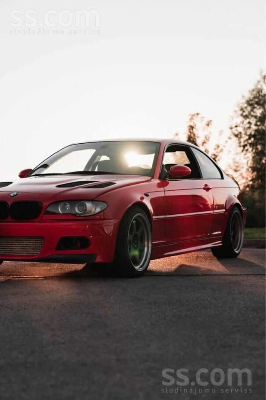 Red BMW 325 2003 in Riga, with an engine capacity of 3.00 L and mileage of 20 thousand km for 7500 €, photo 8 on AUTOMOTO.COM.LV