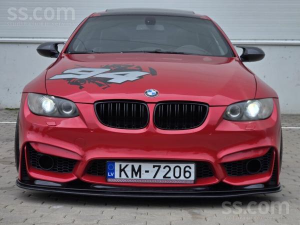 Красный БМВ 325 2008 в Рига, объемом двигателя 3.00 л и пробегом 450 тыс. км за 8390 €, фото 3 на AUTOMOTO.COM.LV