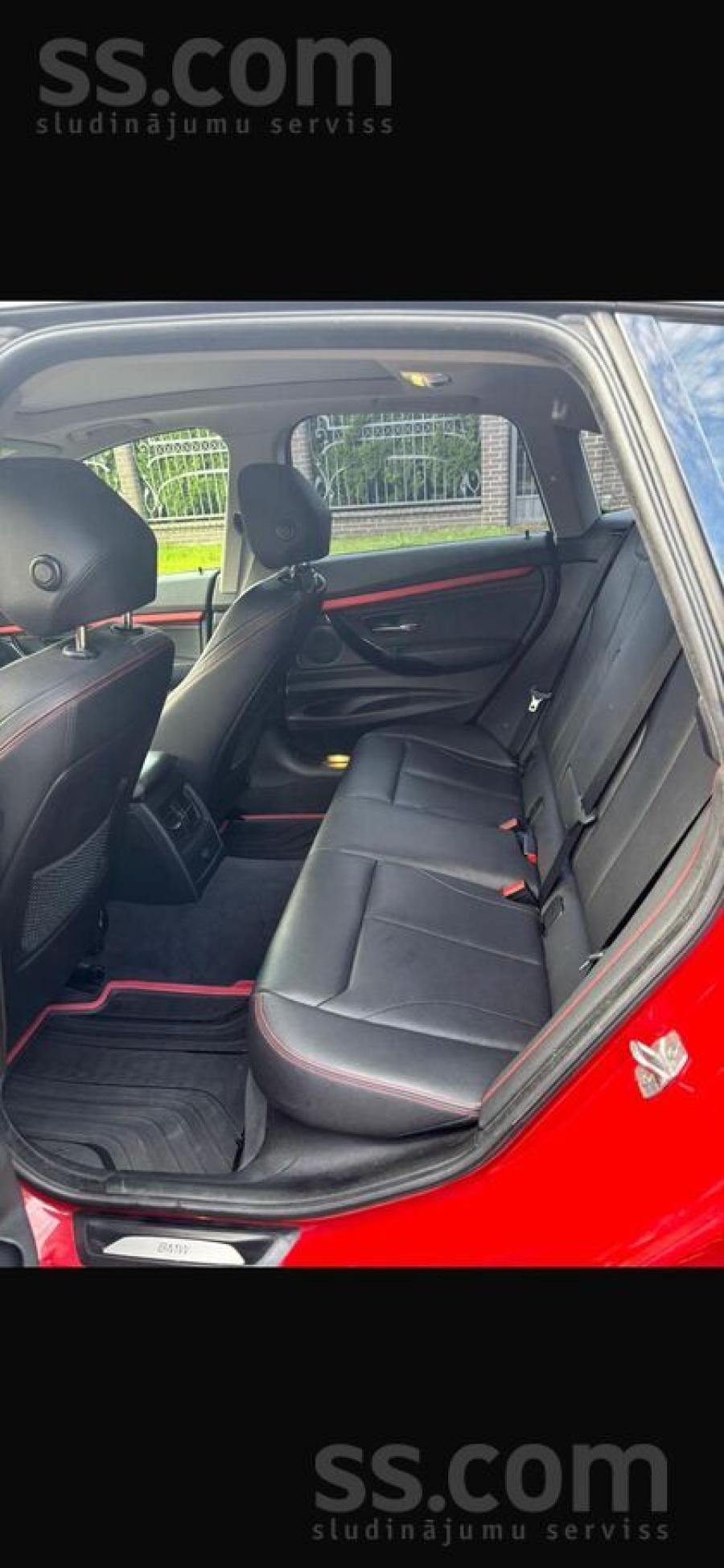 Sarkans BMW 325 2015 Rīga, ar dzinēja tilpumu 2.00 L un nobraukumu 262 tūkst. km par 14200 €, foto 9 vietnē AUTOMOTO.COM.LV