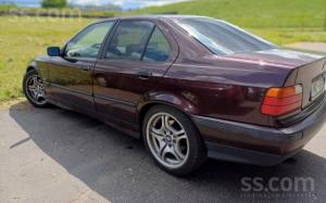 Sarkans BMW 325 1995 Rīga, ar dzinēja tilpumu 2.50 L un nobraukumu 145 tūkst. km par 6850 €, foto 3 vietnē AUTOMOTO.COM.LV