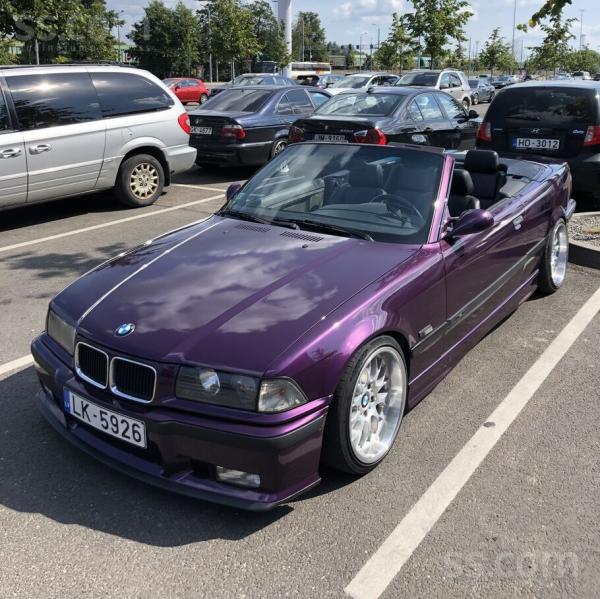 Violets BMW 325 1993 Liepāja, ar dzinēja tilpumu 2.50 L un nobraukumu 282 tūkst. km par 6400 €, foto 1 vietnē AUTOMOTO.COM.LV